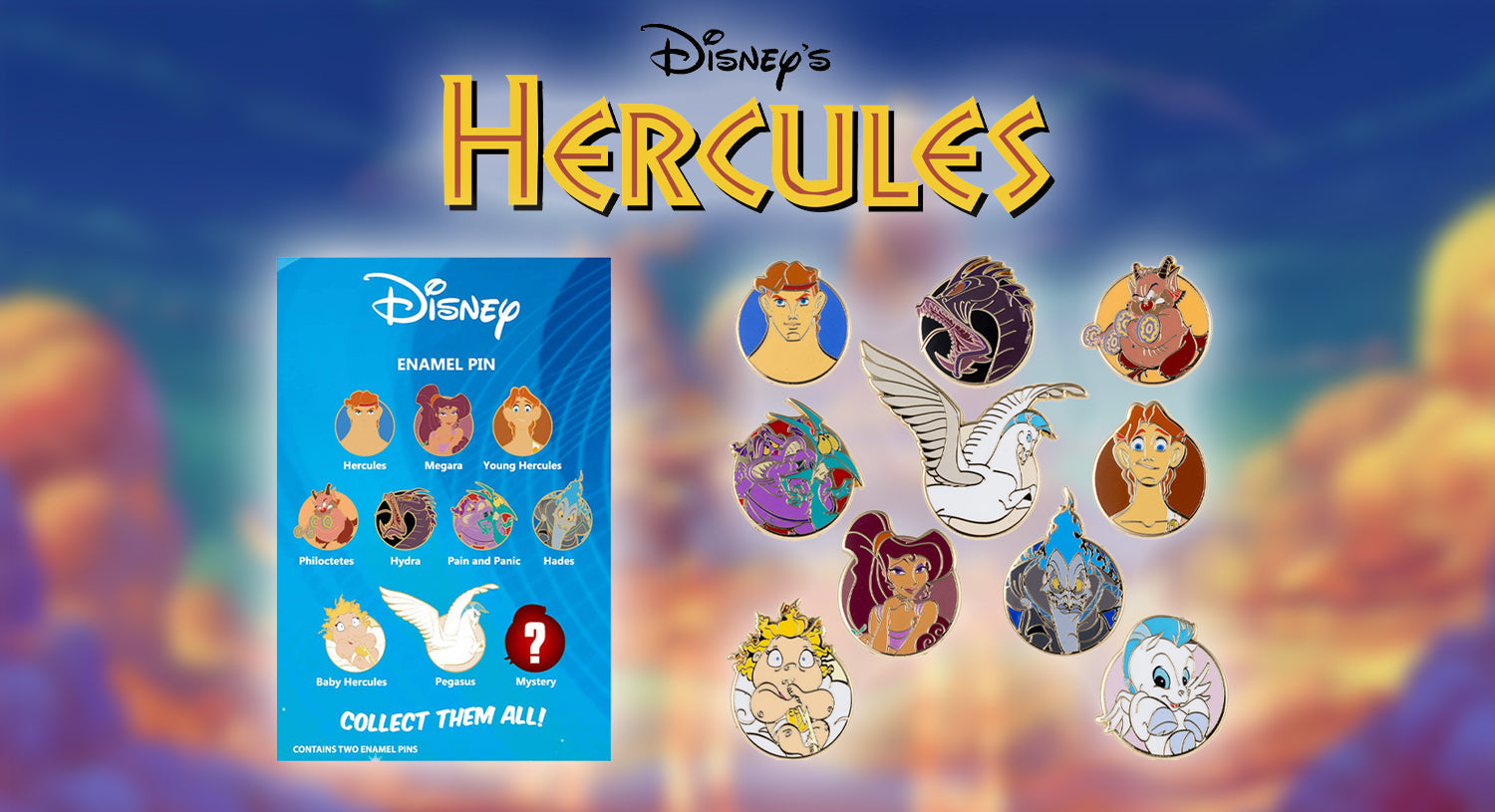 Hercules Micro Pins – The Pink a la Mode