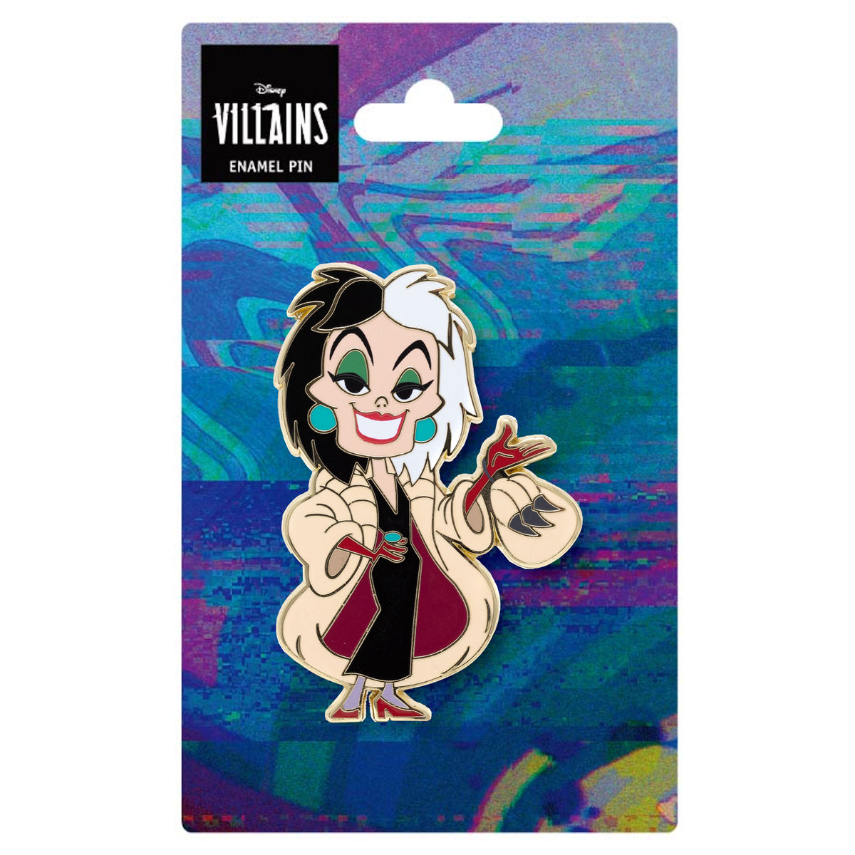 Disney Cruella de Vil Collectible Pin – The Pink a la Mode