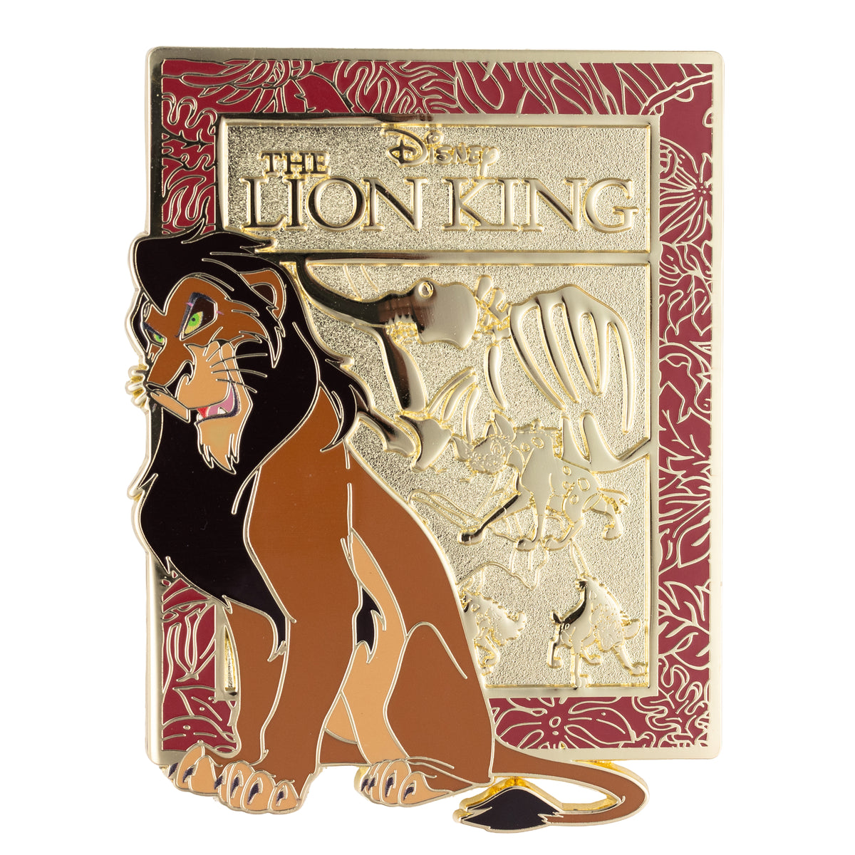 Disney The Lion King Codex Series Scar Jumbo Collectible Pin – The Pink ...