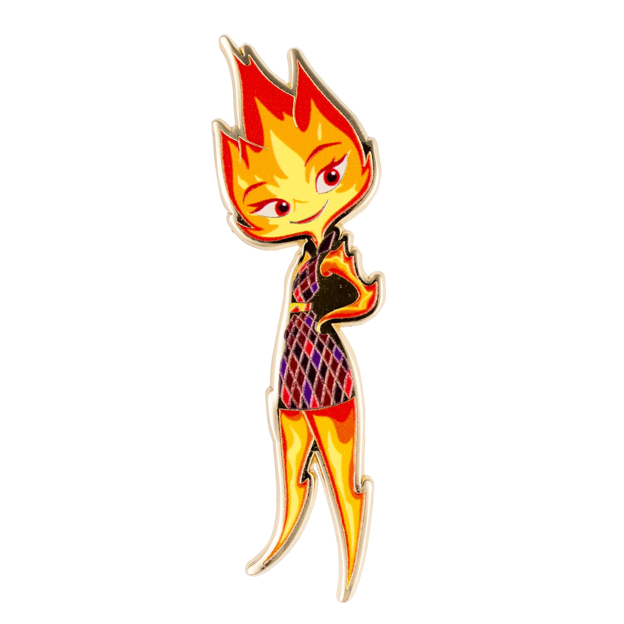 Pixar Elemental Ember Collectible Jumbo Trading Pin – The Pink a la Mode