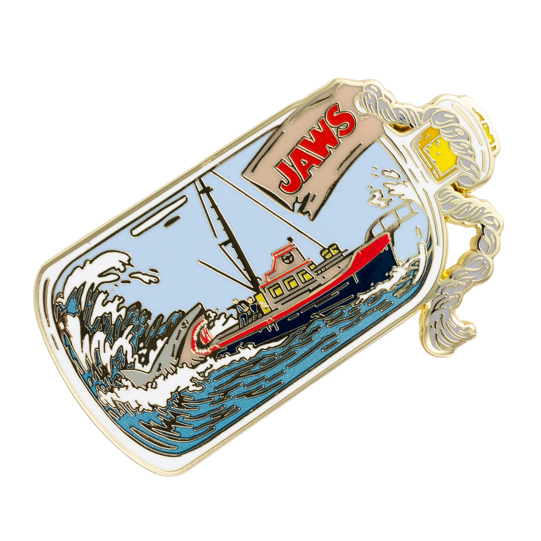 Universal Studios Jaws 50th Anniersary Jumbo Collectible Pin – The Pink ...
