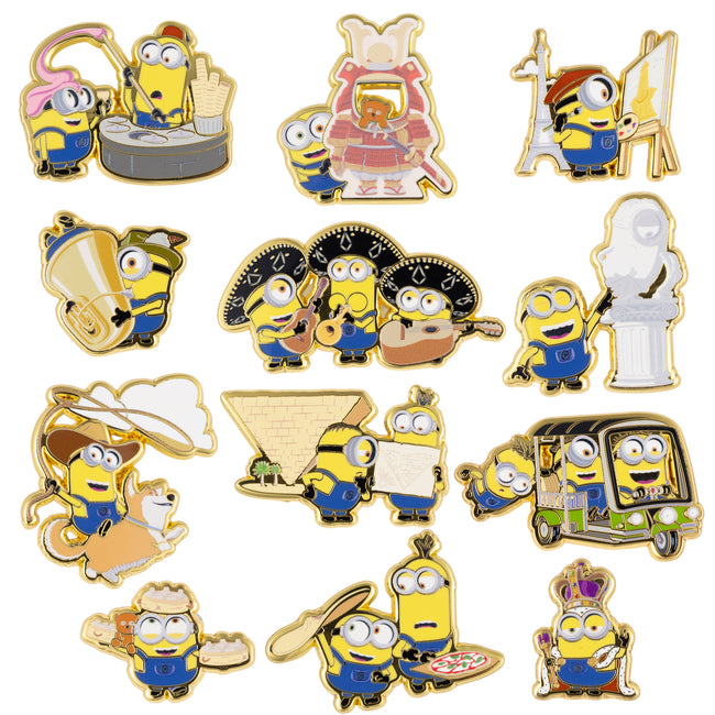Universal Minions from Around the World Mystery Collectible Trading Pi ...