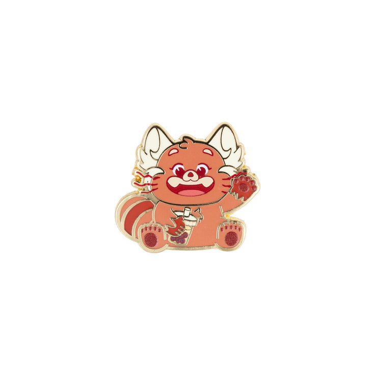 Pixar Turning Red Panda Waving Cuties Micro Trading Pins – The Pink a ...