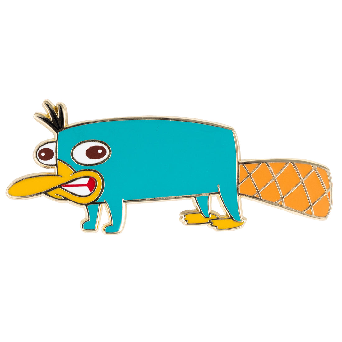 Disney Phineas and Ferb Perry the Platypus Jumbo Trading Pin – The Pink ...