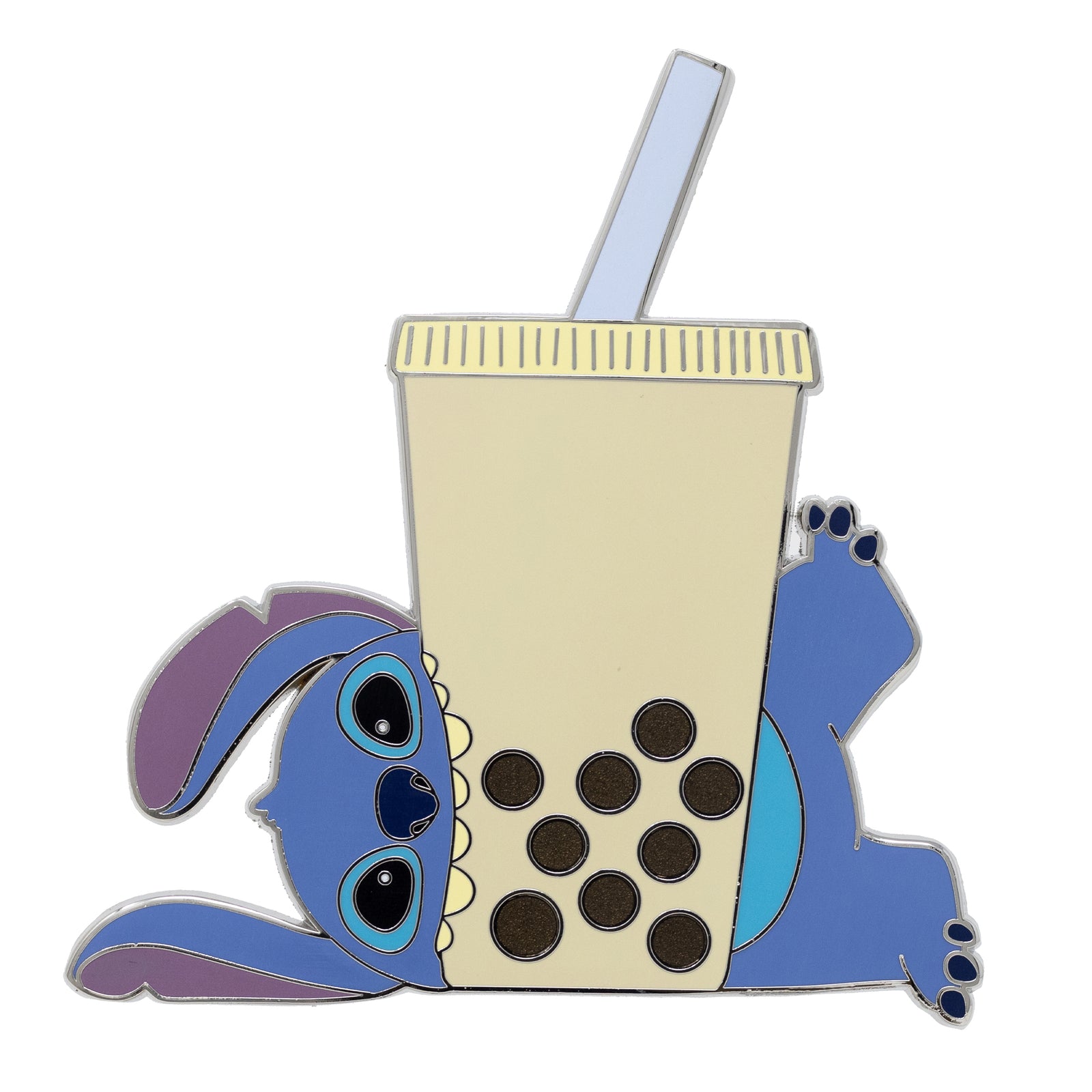 Disney Lilo and Stitch with Boba Jumbo Collectible Pin – The Pink a la Mode