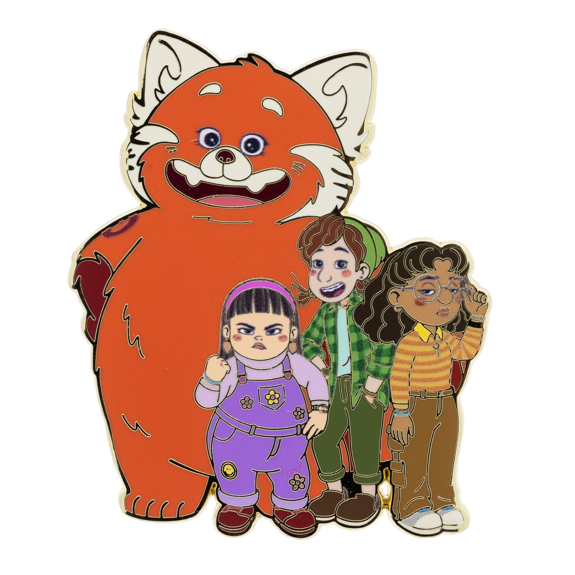 Pixar Turning Red Jumbo Collectible Trading Pin – The Pink a la Mode
