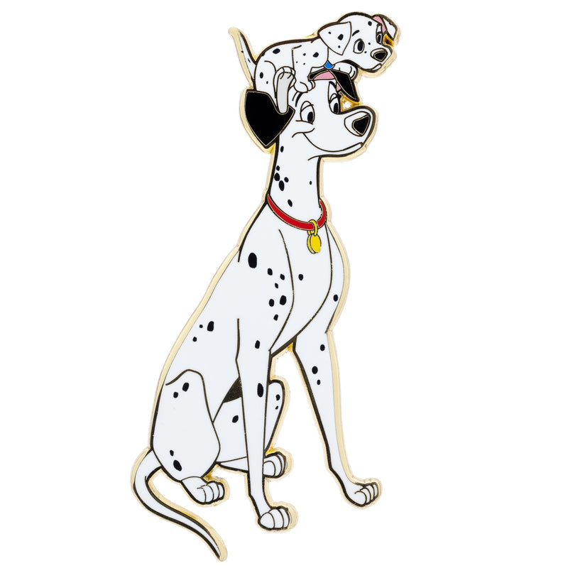 Disney 101 Dalmatians Pongo with Puppy Jumbo Collectible Trading Pin ...