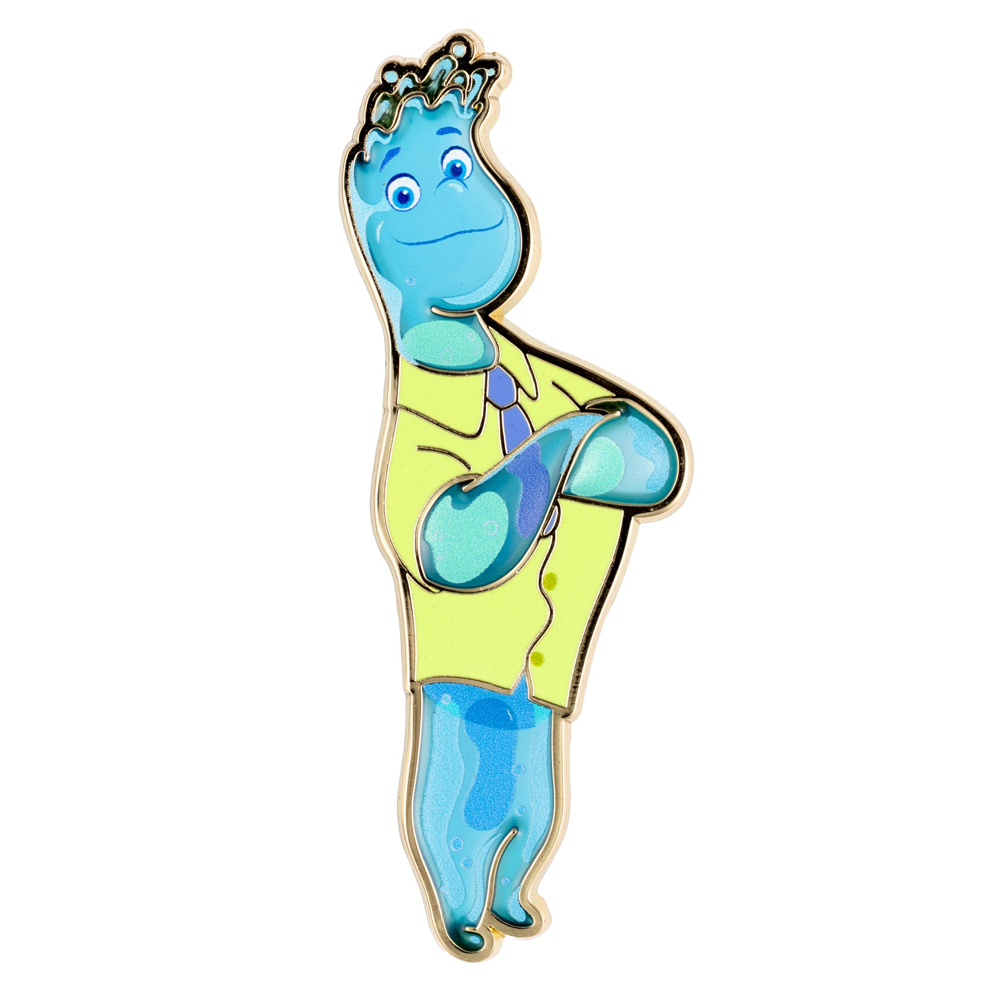 Pixar Elemental Wade Collectible Jumbo Trading Pin – The Pink a la Mode