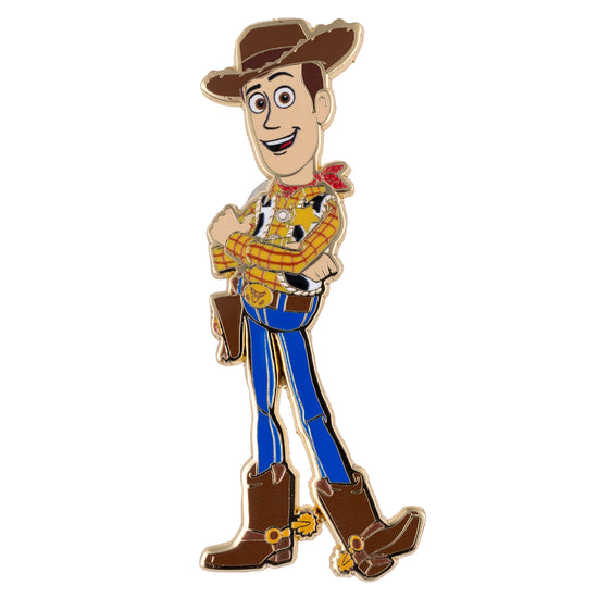 Pixar Toy Story Woody Collectible Jumbo Trading Pin – The Pink a la Mode
